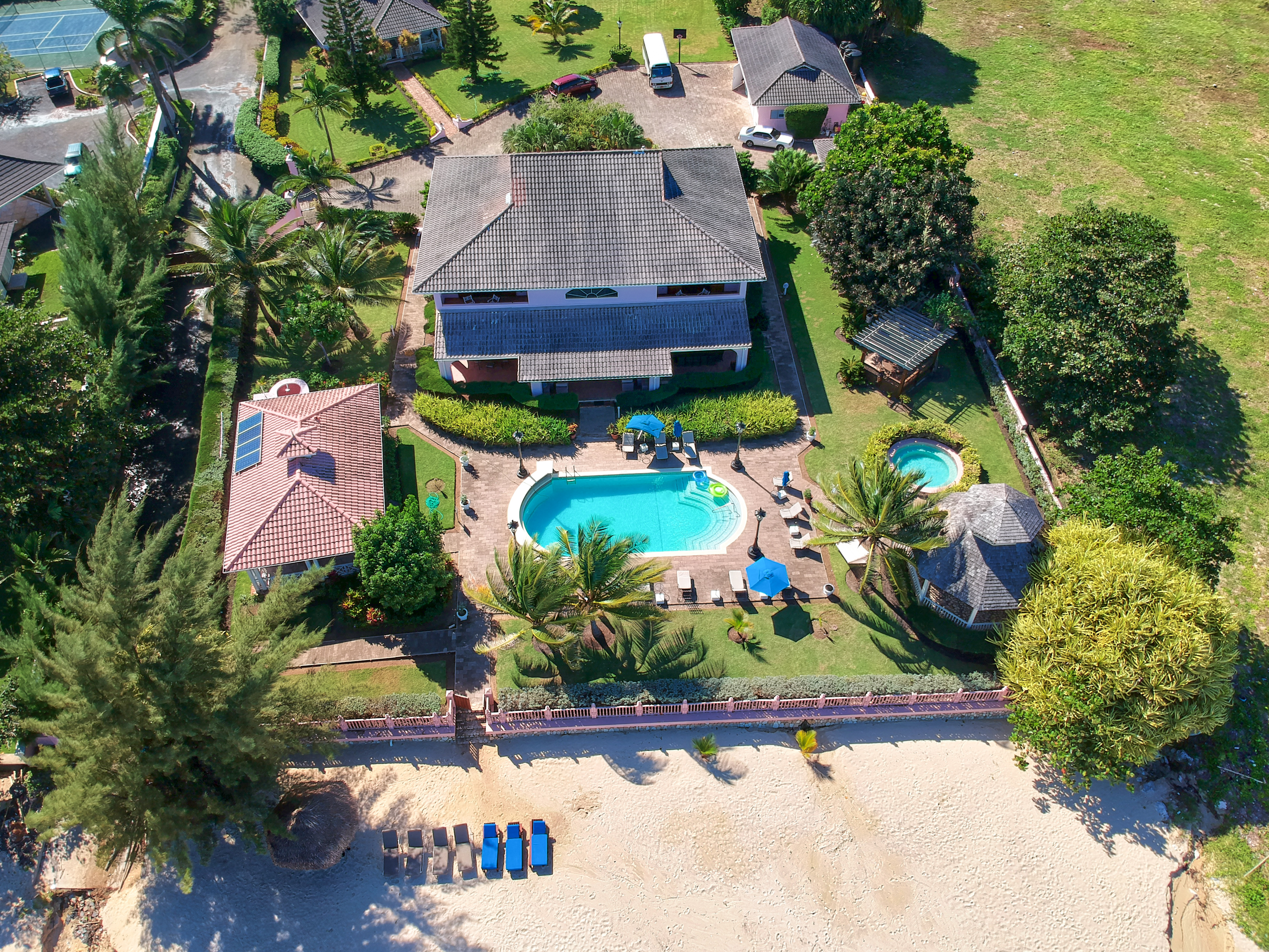 Property Details - Graceful Villa on Private Beachfront in Mammee Bay ...