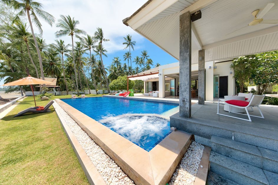 Property Details - Beautiful Beach Front Oasis with Tennis Court & Pool ...