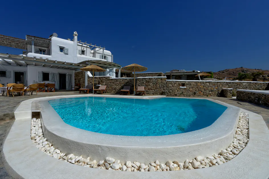 Property Details - Kalafatis Beach Villa Featuring Traditional Mykonian ...