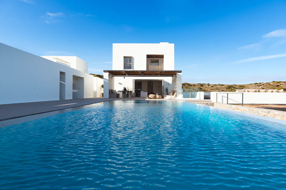 Property Details - Minimalist Cycladic Villa with Stunning Sea Vistas ...